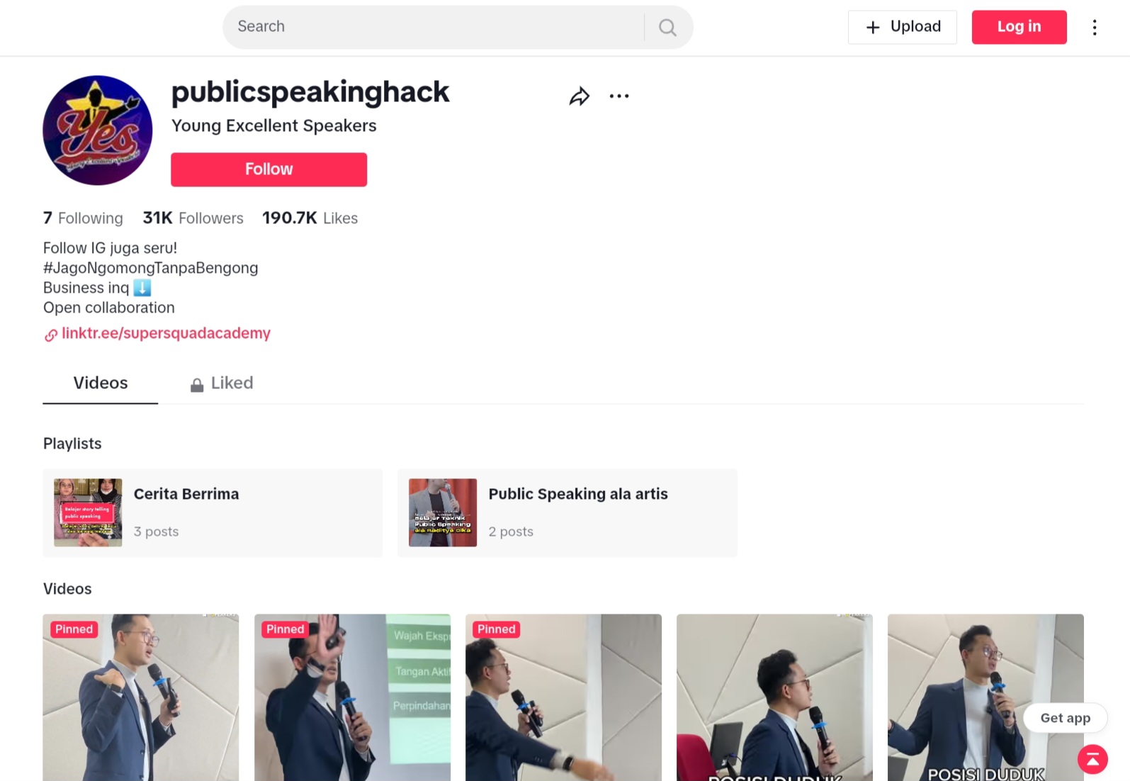 5 channel tiktok untuk belajar public speaking